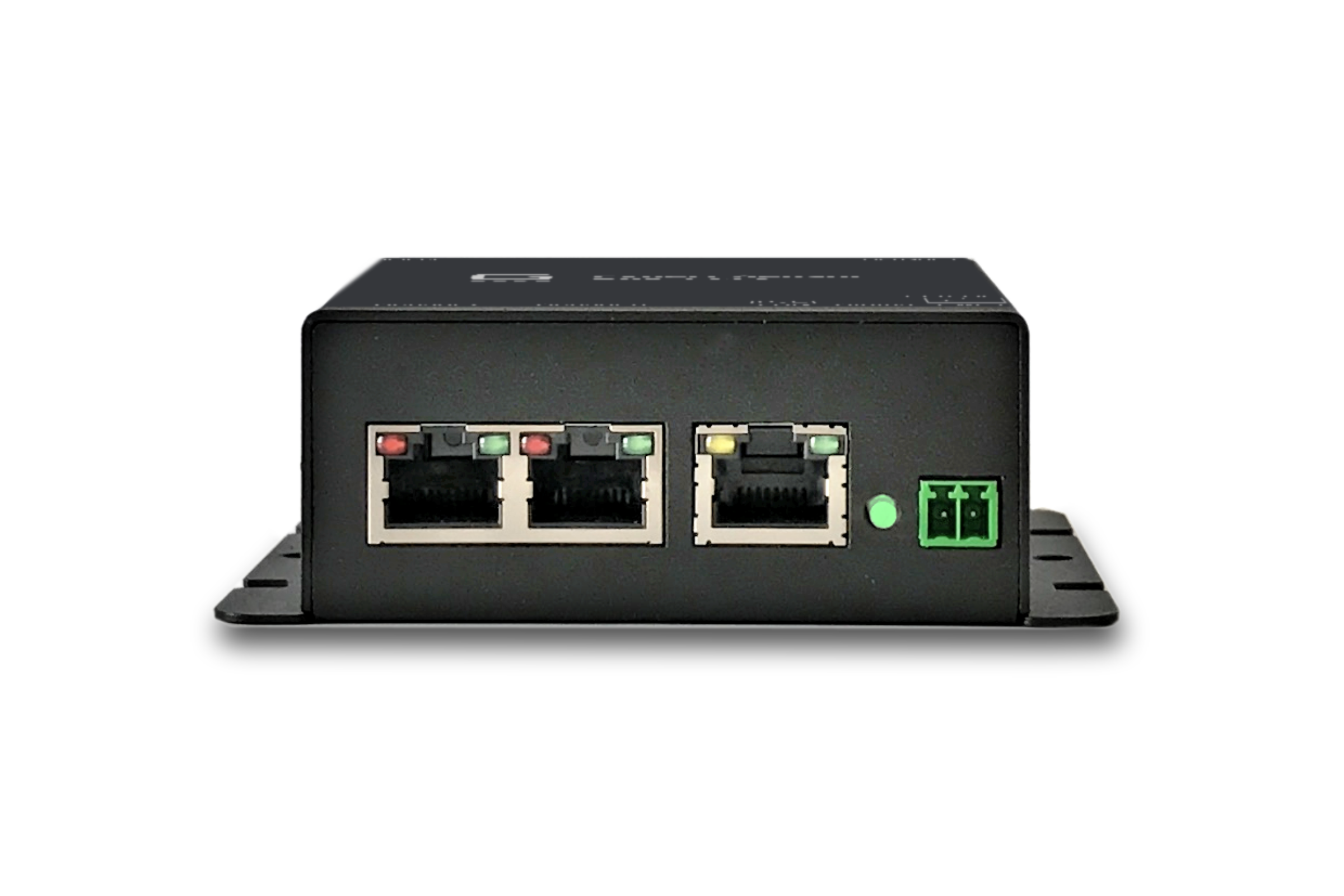 LAN sensor with relay output and signal input for environment monitoring - GUDE Systems