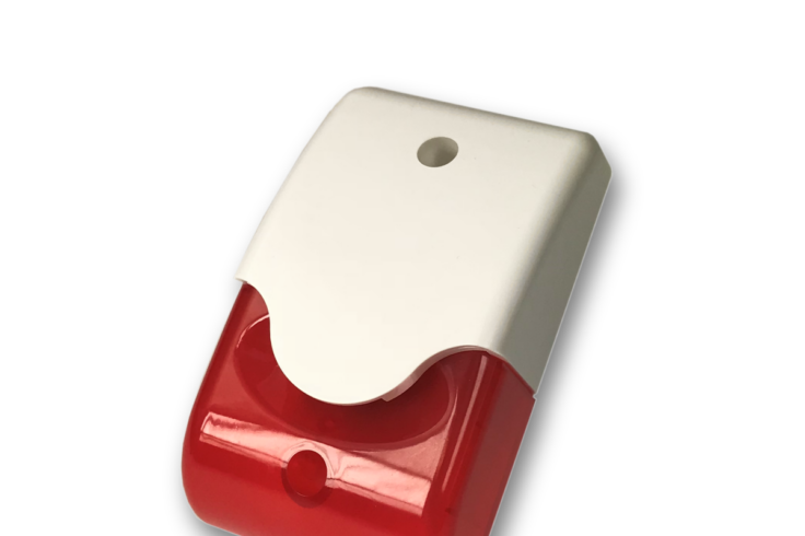 LAN sensor with relay output and signal input for environment monitoring - GUDE Systems